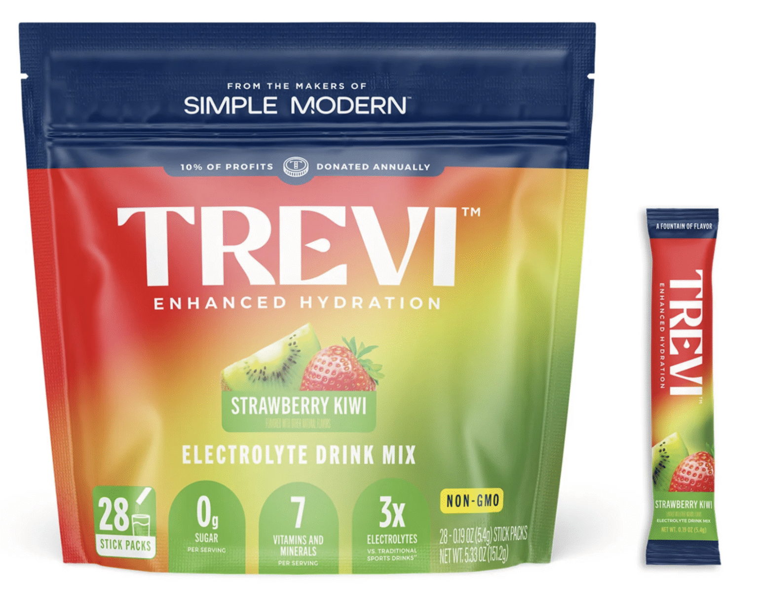 strawberry kiwi electrolyte powder